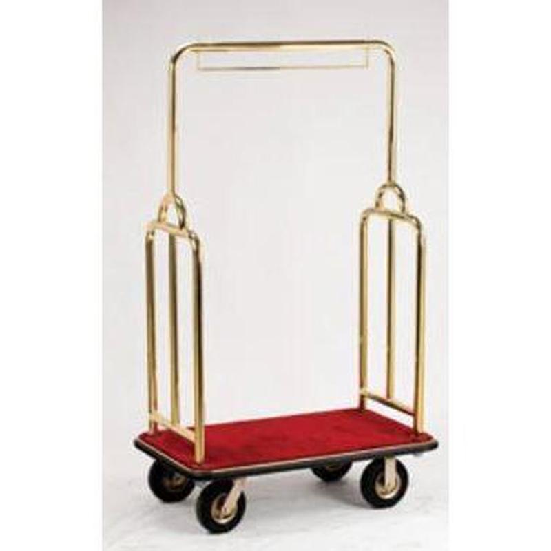 Hotel & Condo Bellman Luggage Cart Stainless Steel Trolley | HYC Design ...